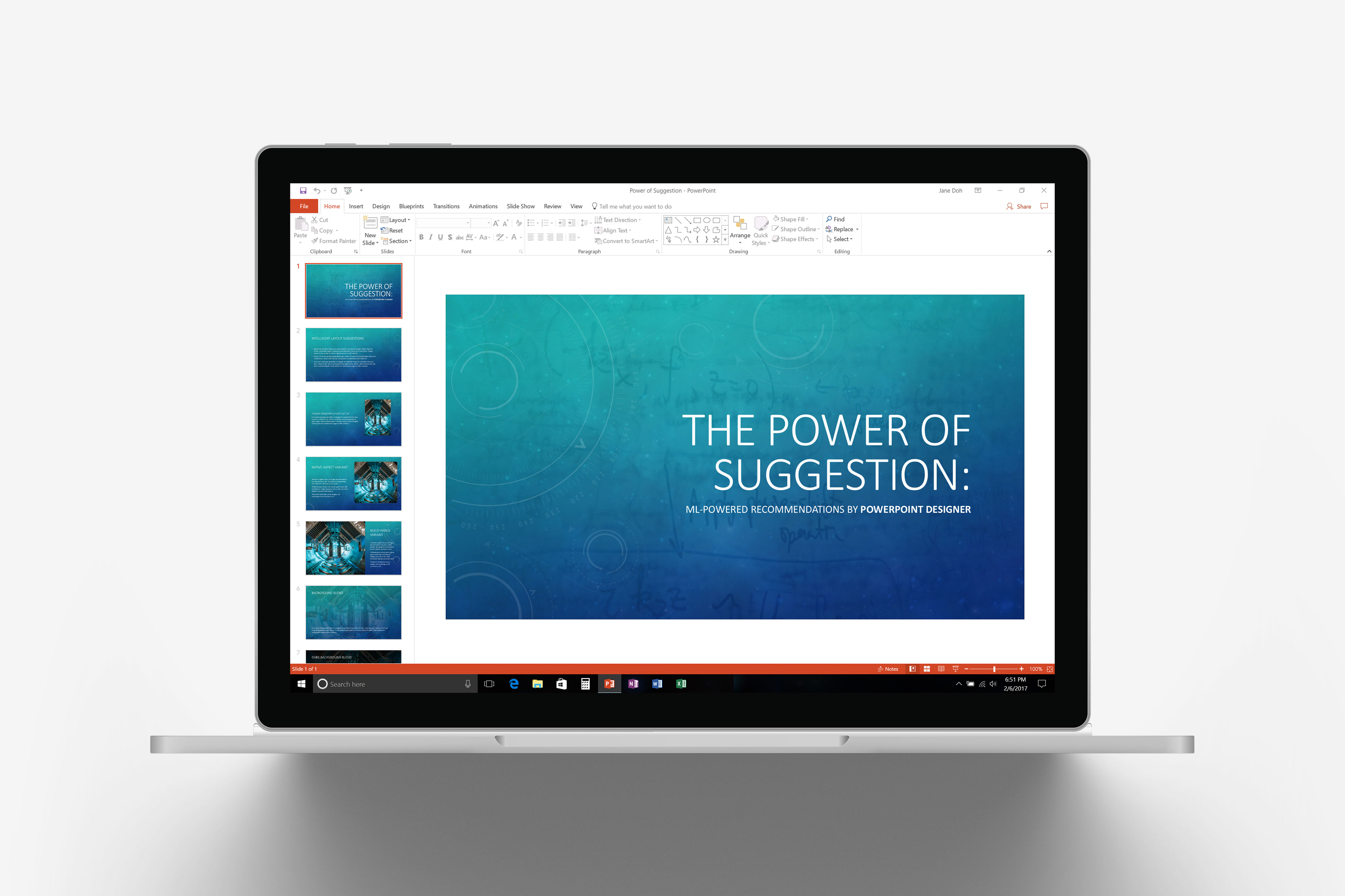 j. bradley | Microsoft: PowerPoint Designer